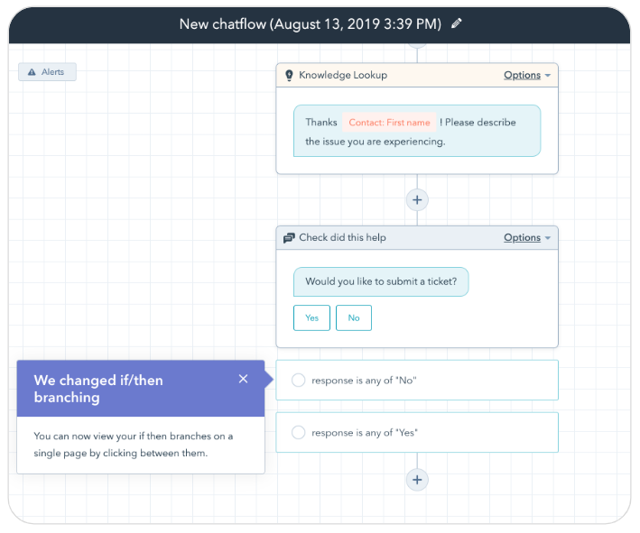 HubSpot Community - Easily Create and Grow Your Chatflows With a Single Page Chatflow Builder ...